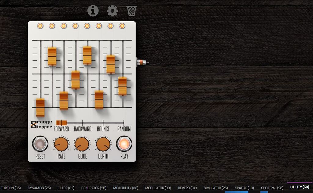 8 Orange Stepper - 8 step CV sequencer - Plugin Proposals - MOD Audio Forum