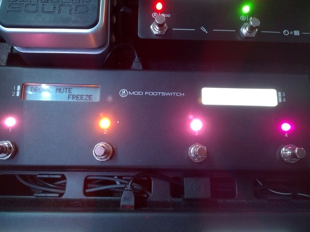 Dwarf and mod footswitch issue - Troubleshooting - MOD Audio Forum