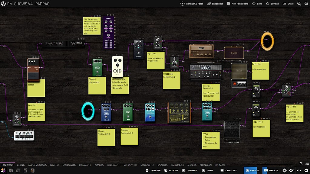 Show your advanced pedalboard techniques - Pedalboards - MOD Audio Forum